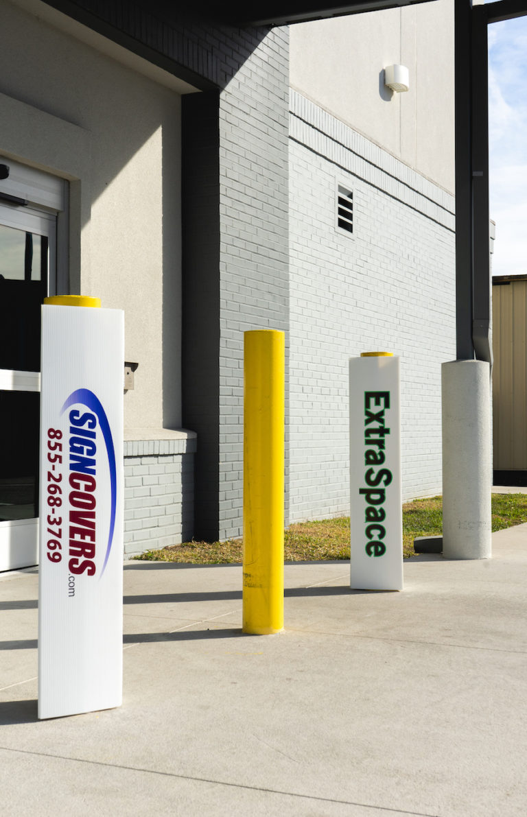 Bollard Cover Signs - Custom Bollard Covers